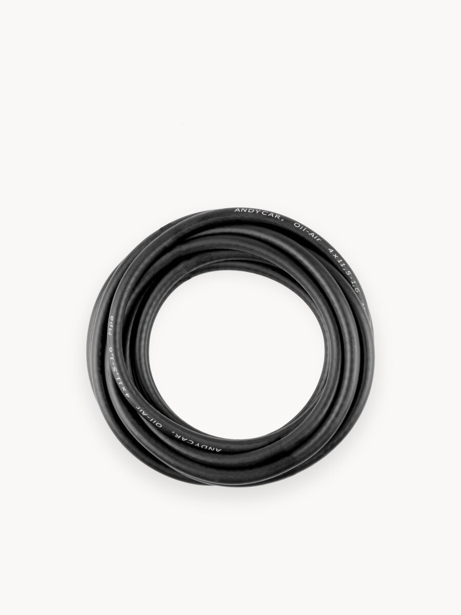 Шланг Топливный 4 на 11,5 мм 1 метр, 1шт. (1.6 МПа) Маслобензостойкий / Рукав резиновый армированный ГОСТ 10362-2017