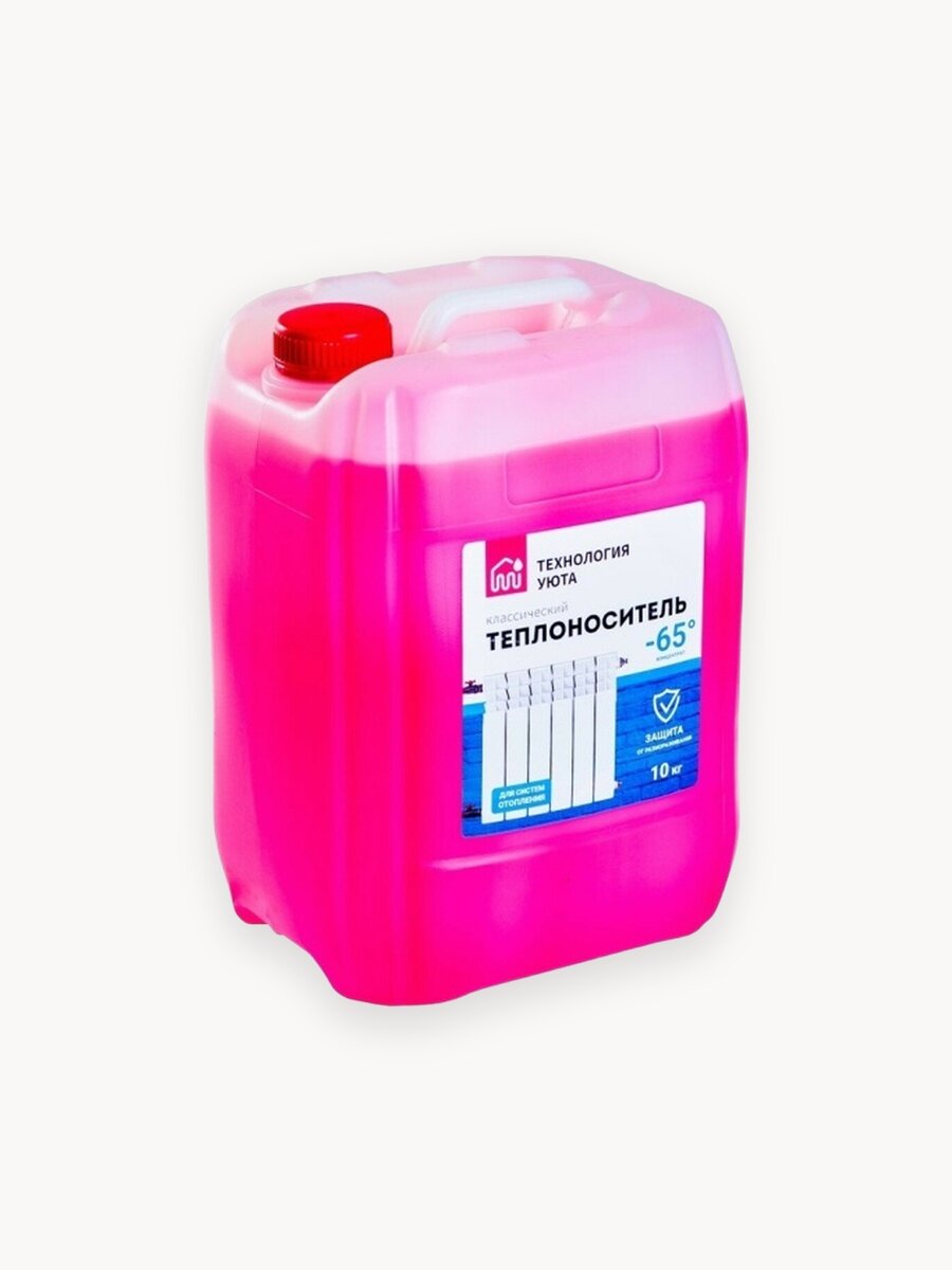 Теплоноситель Обнинскоргсинтез Технология Уюта-65 10кг (Этиленгликоль)