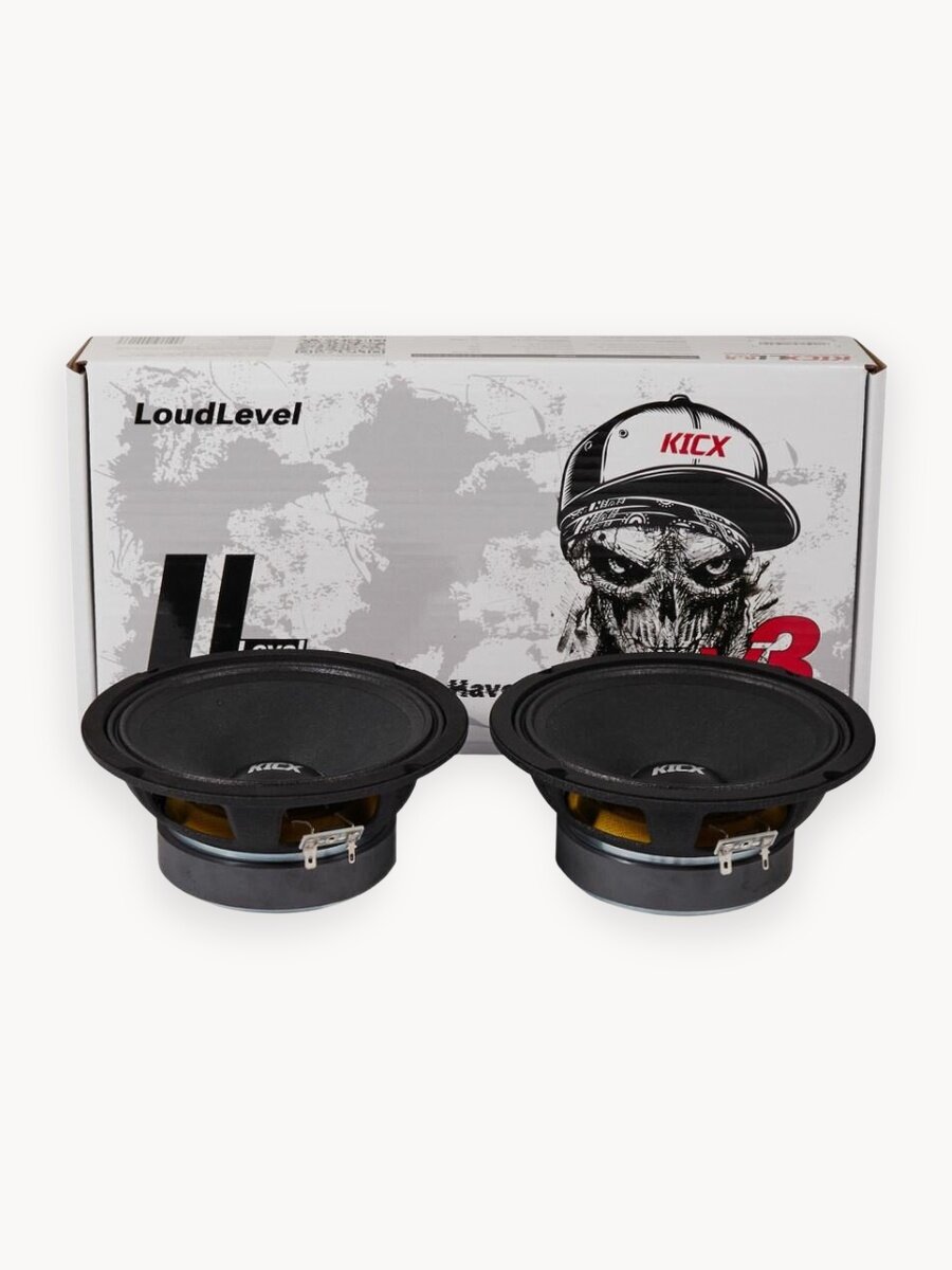 Автомобильная акустика динамики LL 6.5 VER.3 (Mid-Range) Kicx