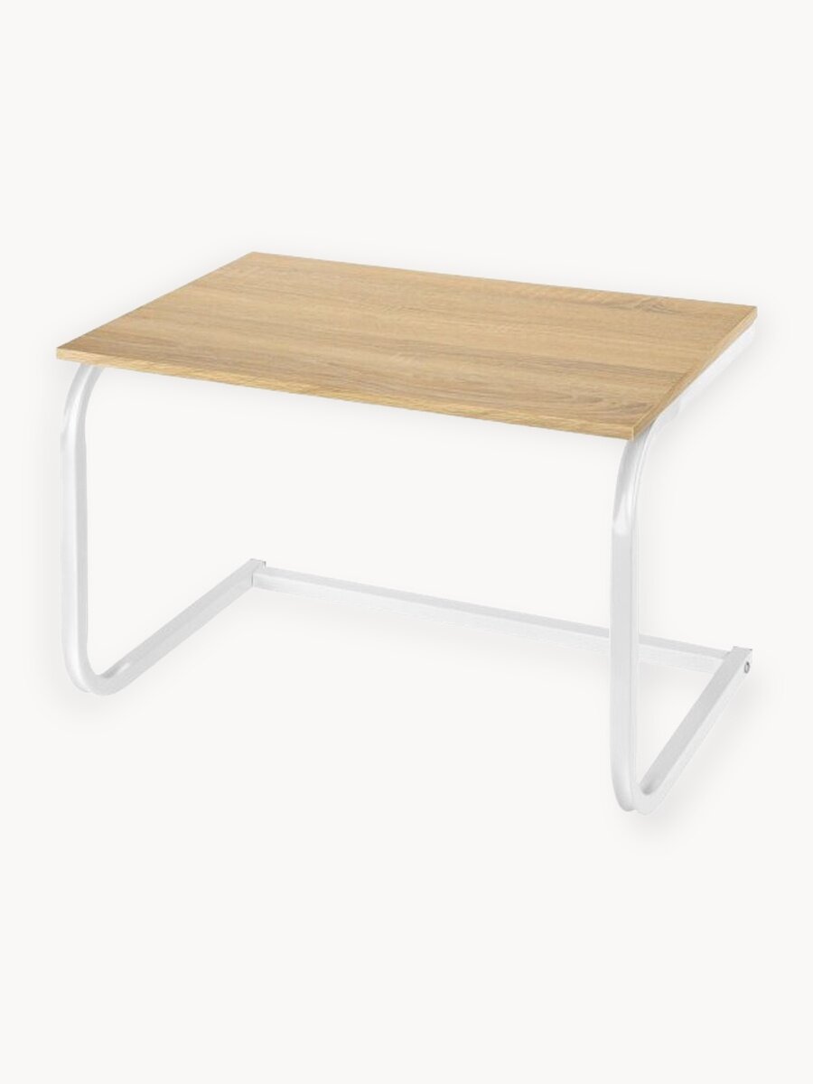 Подставка-полка для микроволновой печи EL Casa "Белая" 57*38*38см, максимальная нагрузка 10 кг (240258)