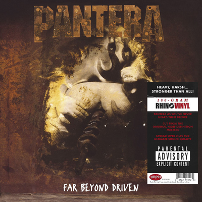 Pantera - Far Beyond Driven, 2LP Gatefold, BLACK LP