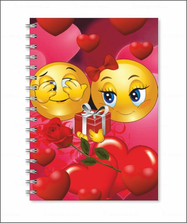 Тетрадь Эмоджи, emoji №3, А4