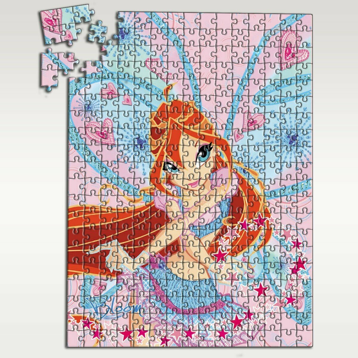 Пазл картонный А3: модель Феи Винкс Winx Блум для детей - 703 П
