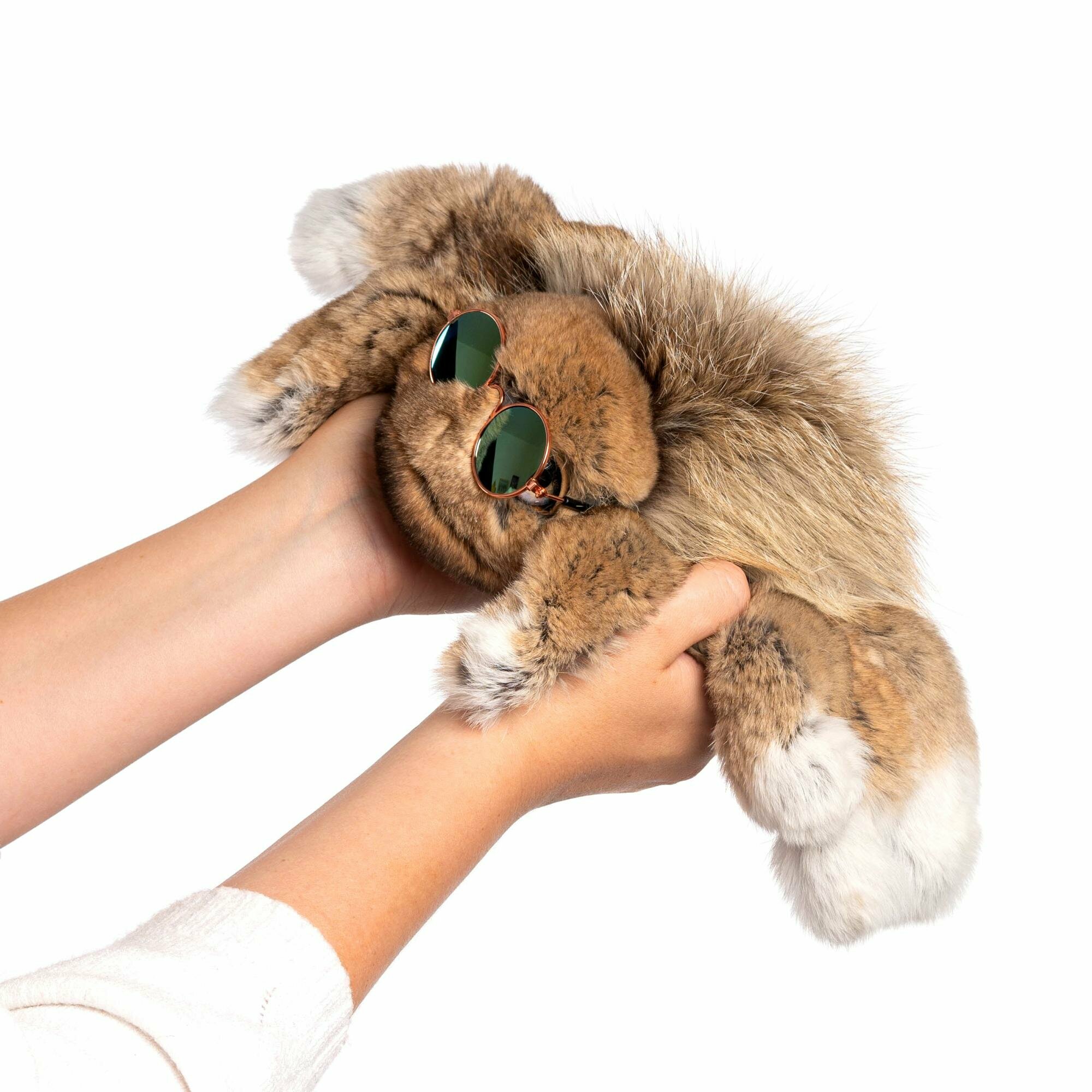 Мягкая игрушка паук Holich Toys из натурального меха Константин бежевый, мягкие игрушки, игрушки для детей, детские игрушки, игрушки для девочек, игрушки для мальчиков