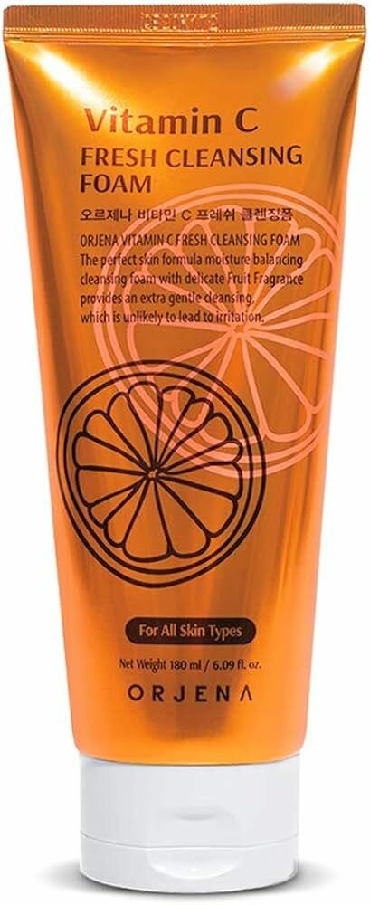 ORJENA Пенка для умывания с витамином c Vitamin C Fresh Cleansing Foam
