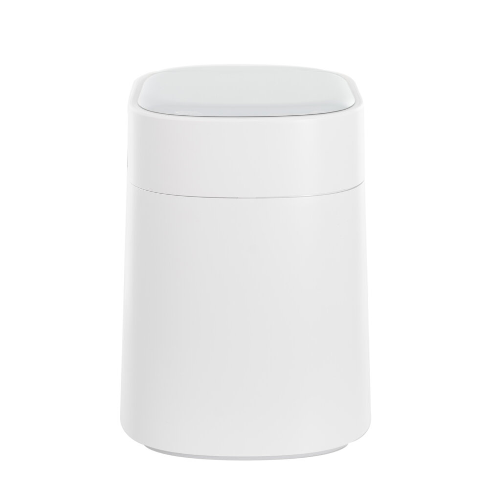 Ведро для мусора сенсорное, квадрат, Foodatlas JAH-7912, 13 л (белый)