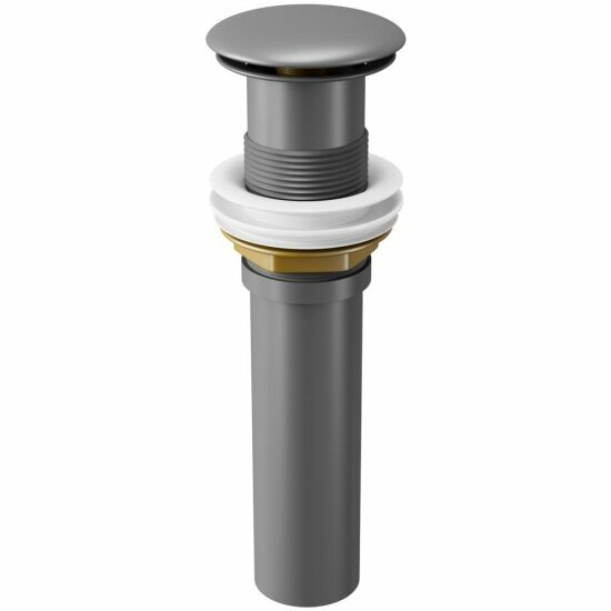 Выпуск Point PN000Z1GM, без перелива, графит