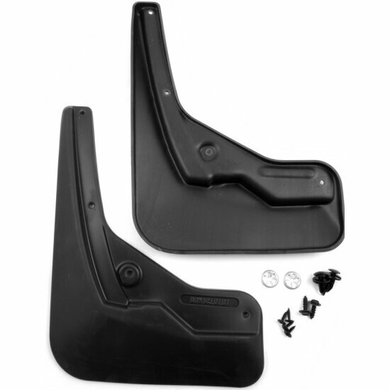 Брызговики Autofamily для GEELY Tugella (2021-н. в.) передние, 2 шт.(optimum), в пакете