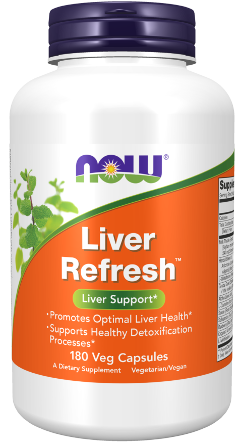 Liver Refresh 180 вег капсул (Now Foods)