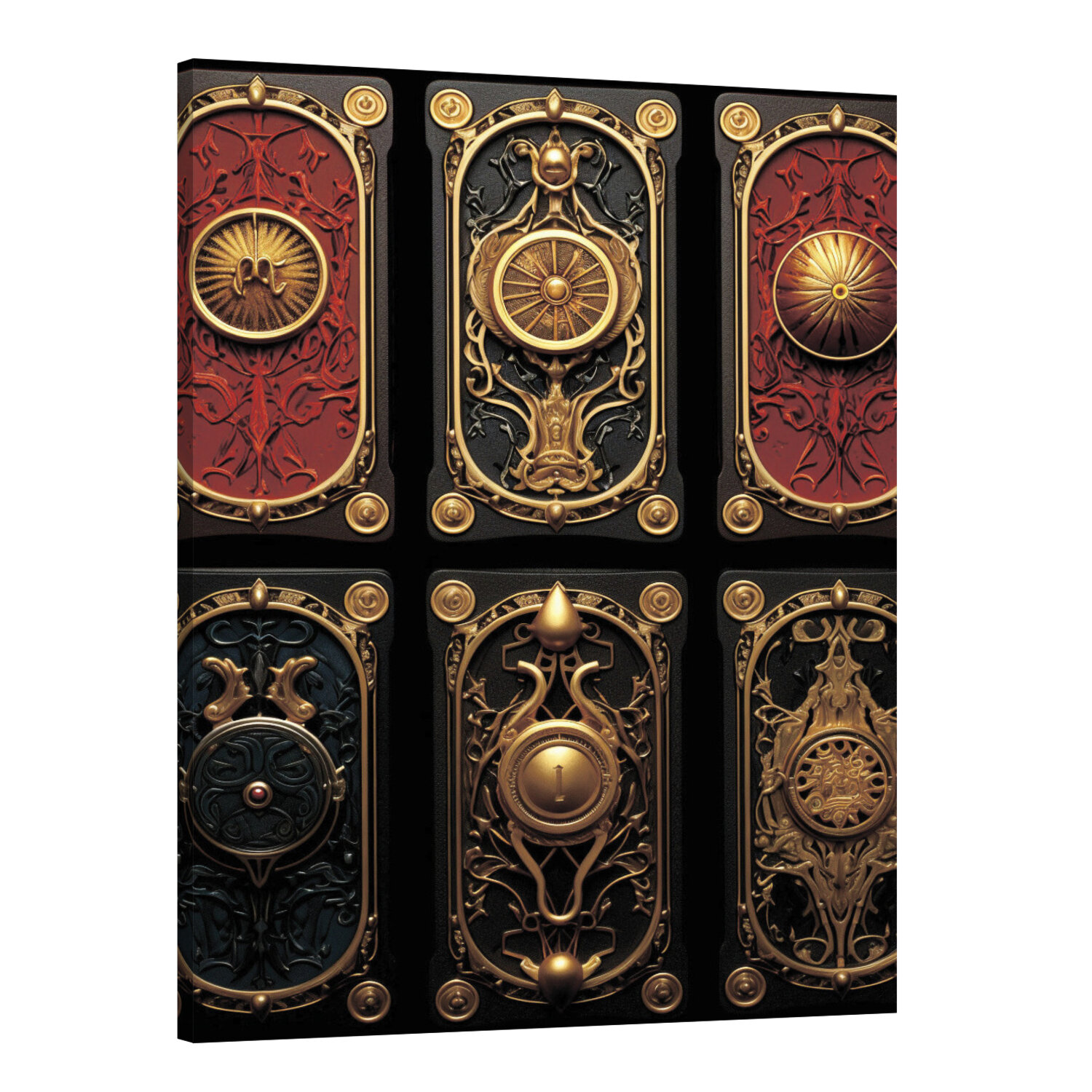 Интерьерная картина 50х70 "Карты вечности"