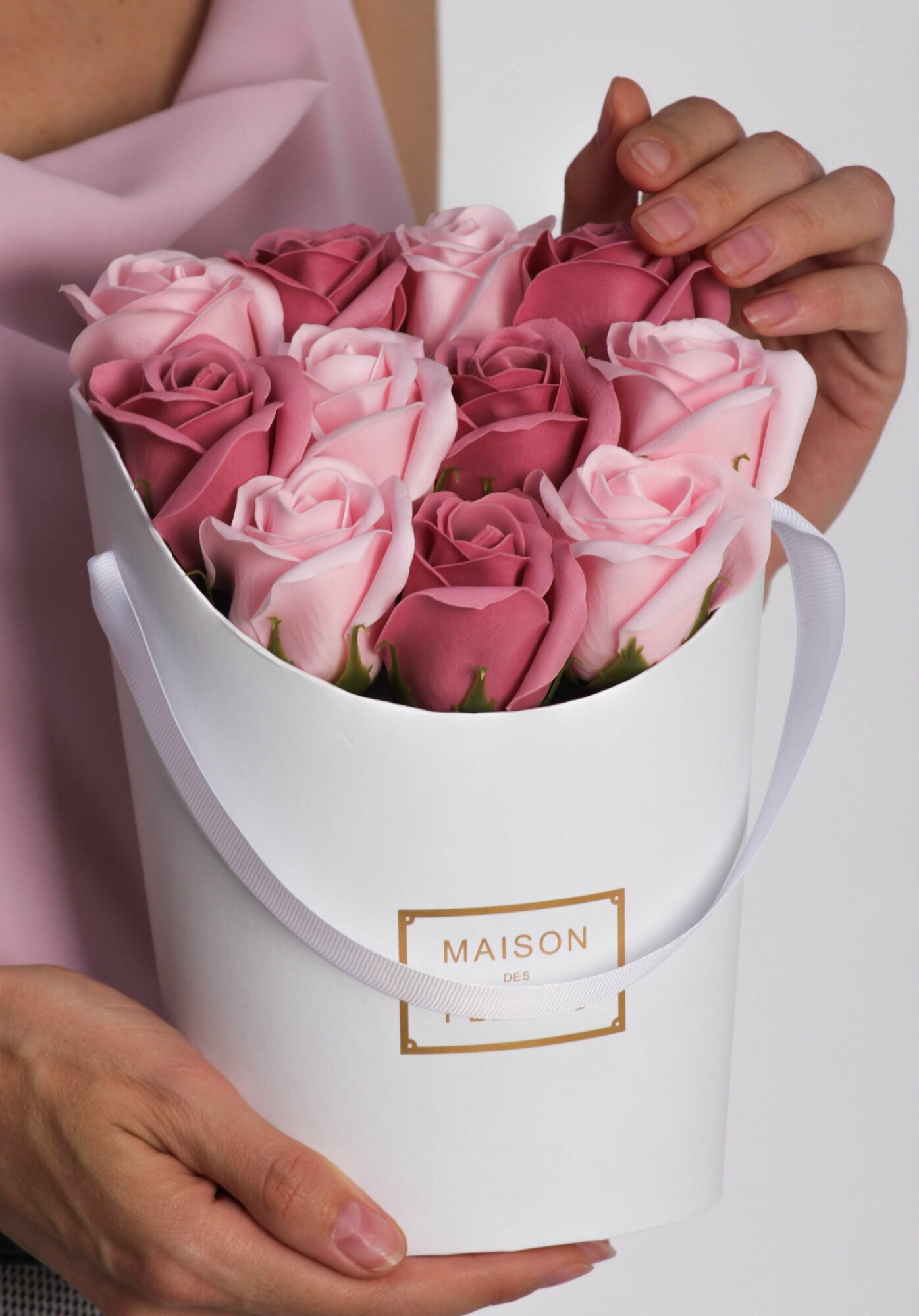 Букет из мыльных роз, цветы из мыла, Цветы на 14 февраля и 8 марта, подарок девушке