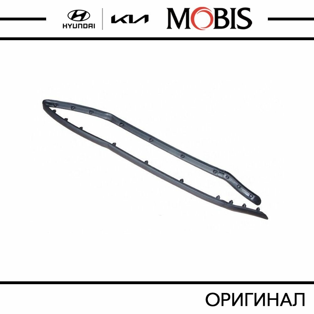 Уплотнитель капота для Hyundai Solaris 2011-2019 / арт. 863571R000 / бренд MOBIS