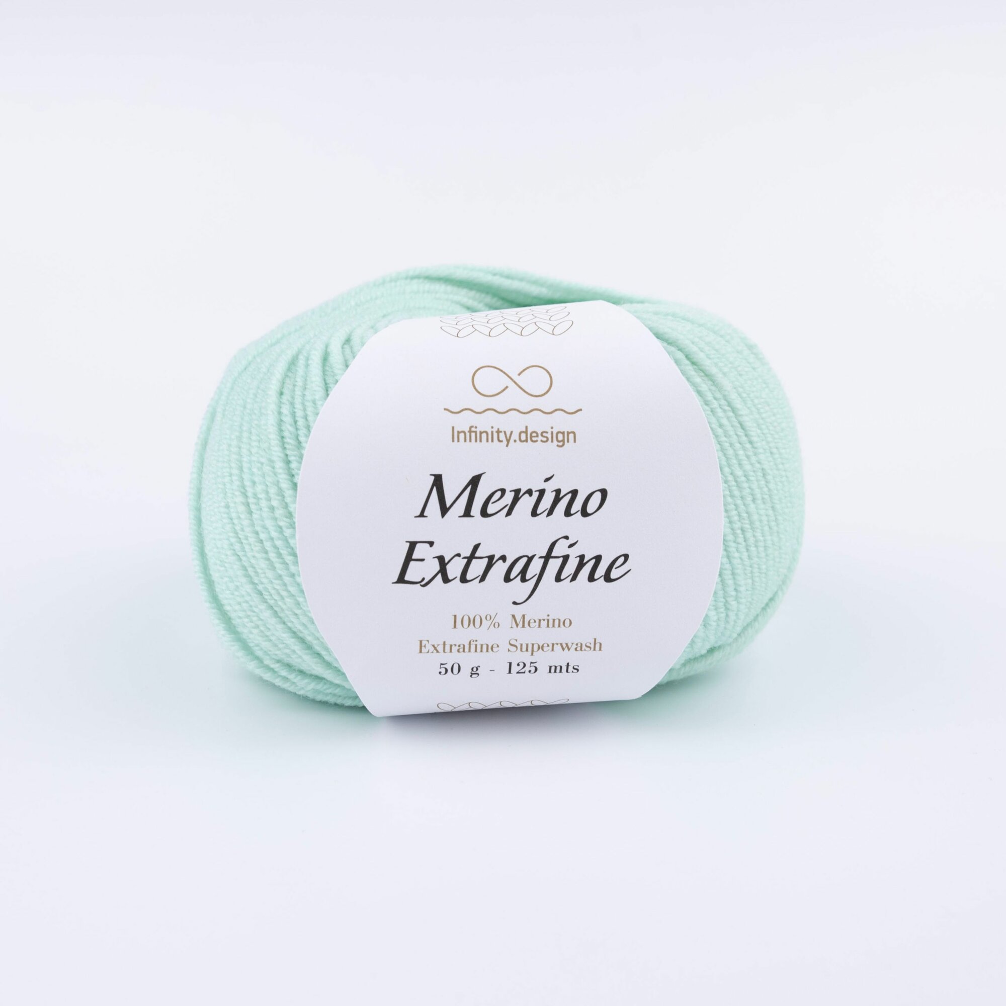 Пряжа INFINITY Merino Extrafine 7711 (1 моток), 100% мериносовая шерсть, superwash, 50г, 125м