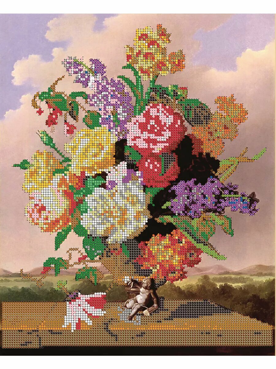 Набор для вышивания бисером 30*24 см