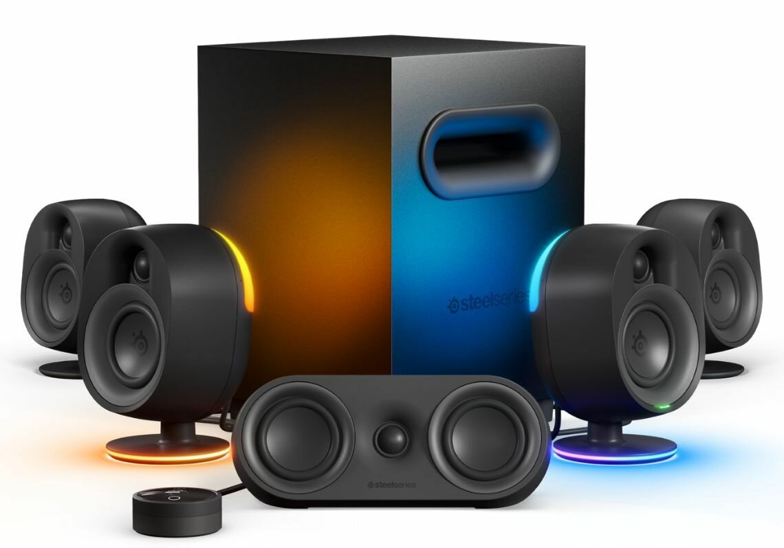 Компактная акустика 5.1 Steelseries Arena 9, черный