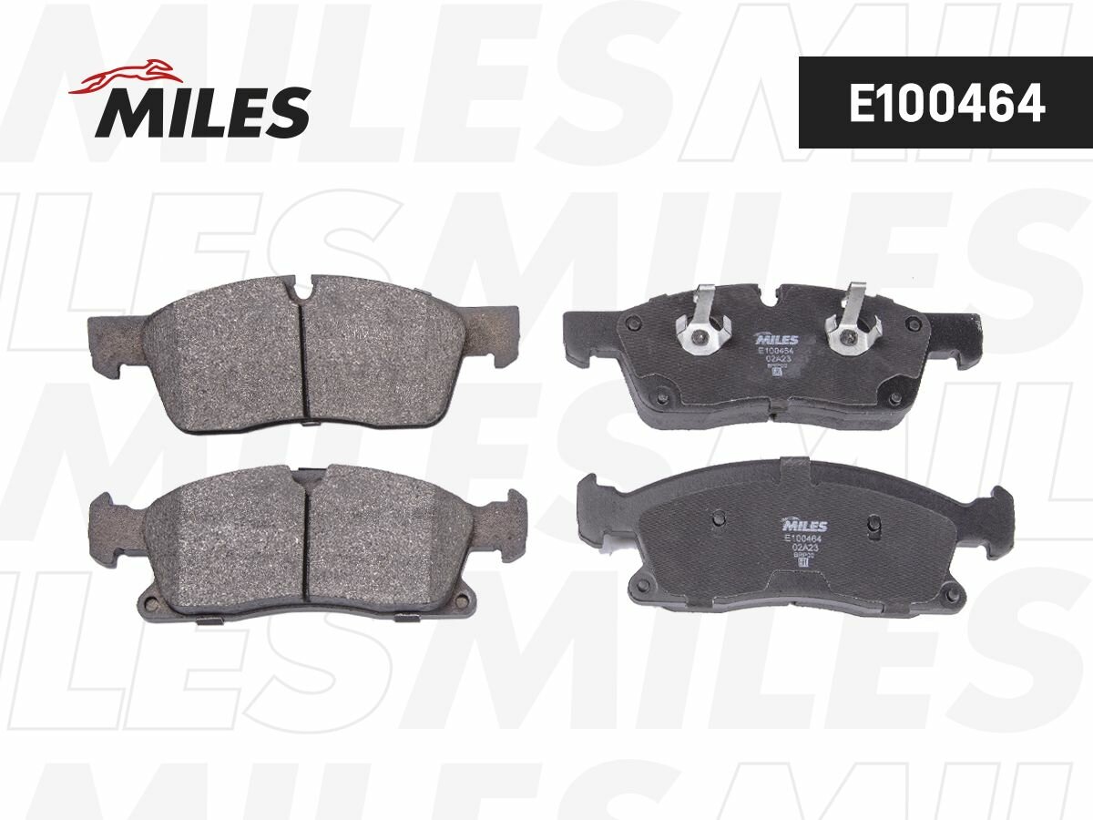 MILES Колодки тормозные передние (Смесь Semi-Metallic) MERCEDES BENZ ML W166 250-350 11- (TRW GDB1946) E100464