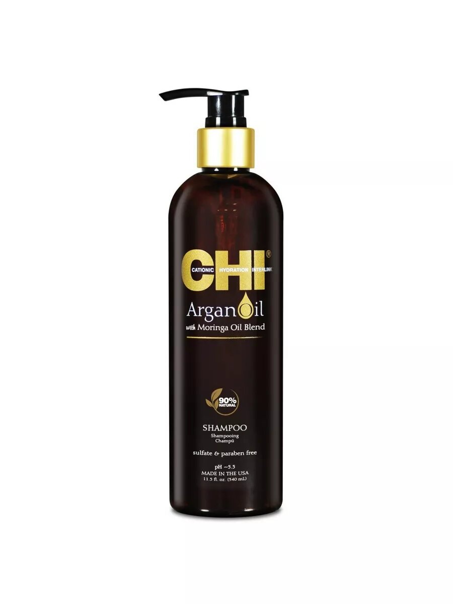 CHI Argan Oil - Шампунь на основе масла Аргана 340 мл