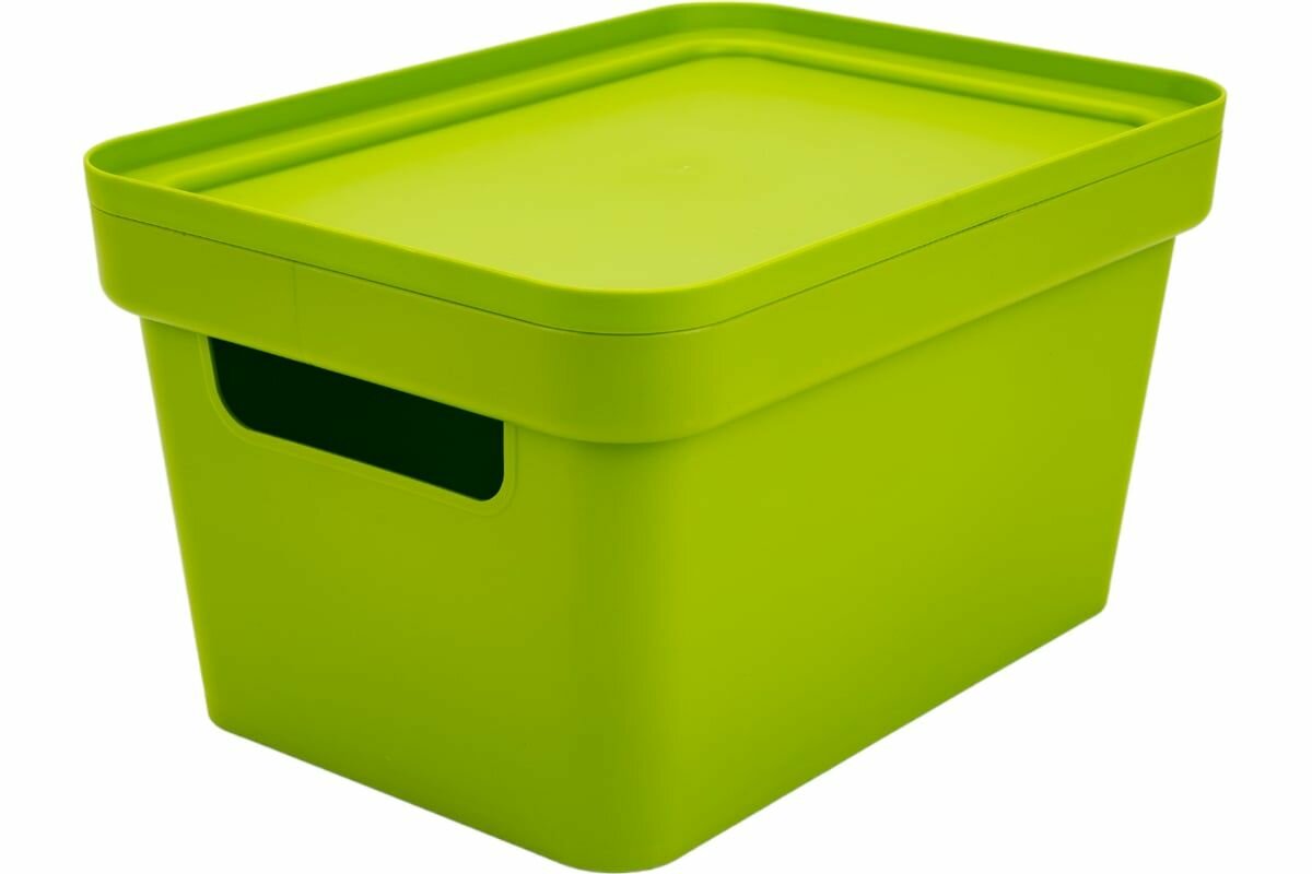 Коробка для хранения Martika Фортуна 270x190x150 мм оливковая С745ОЛВ