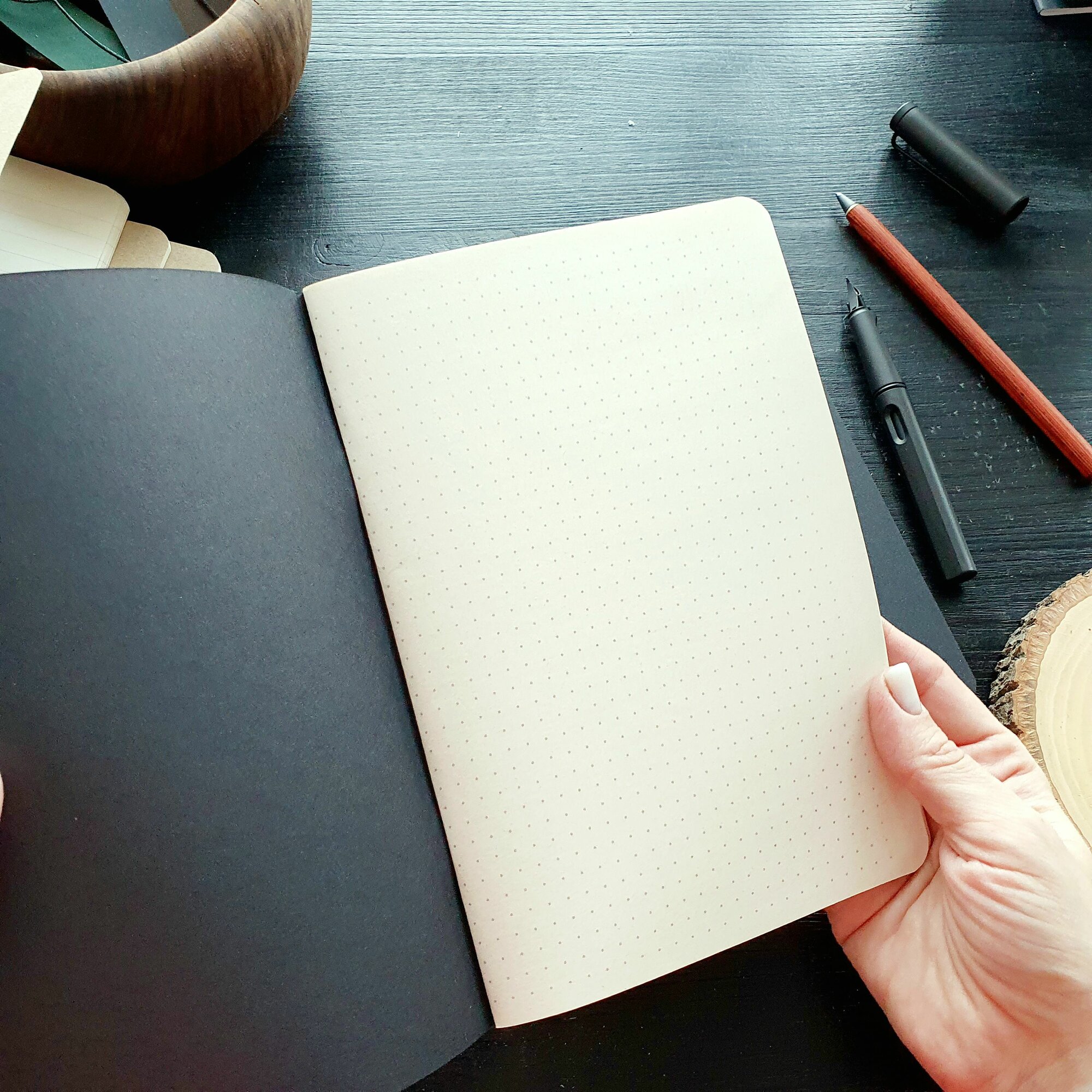 Блокноты формата А5 (13,5х20см) эко в точку / сменные блоки / запасные тетради 3 штуки по 30 листов