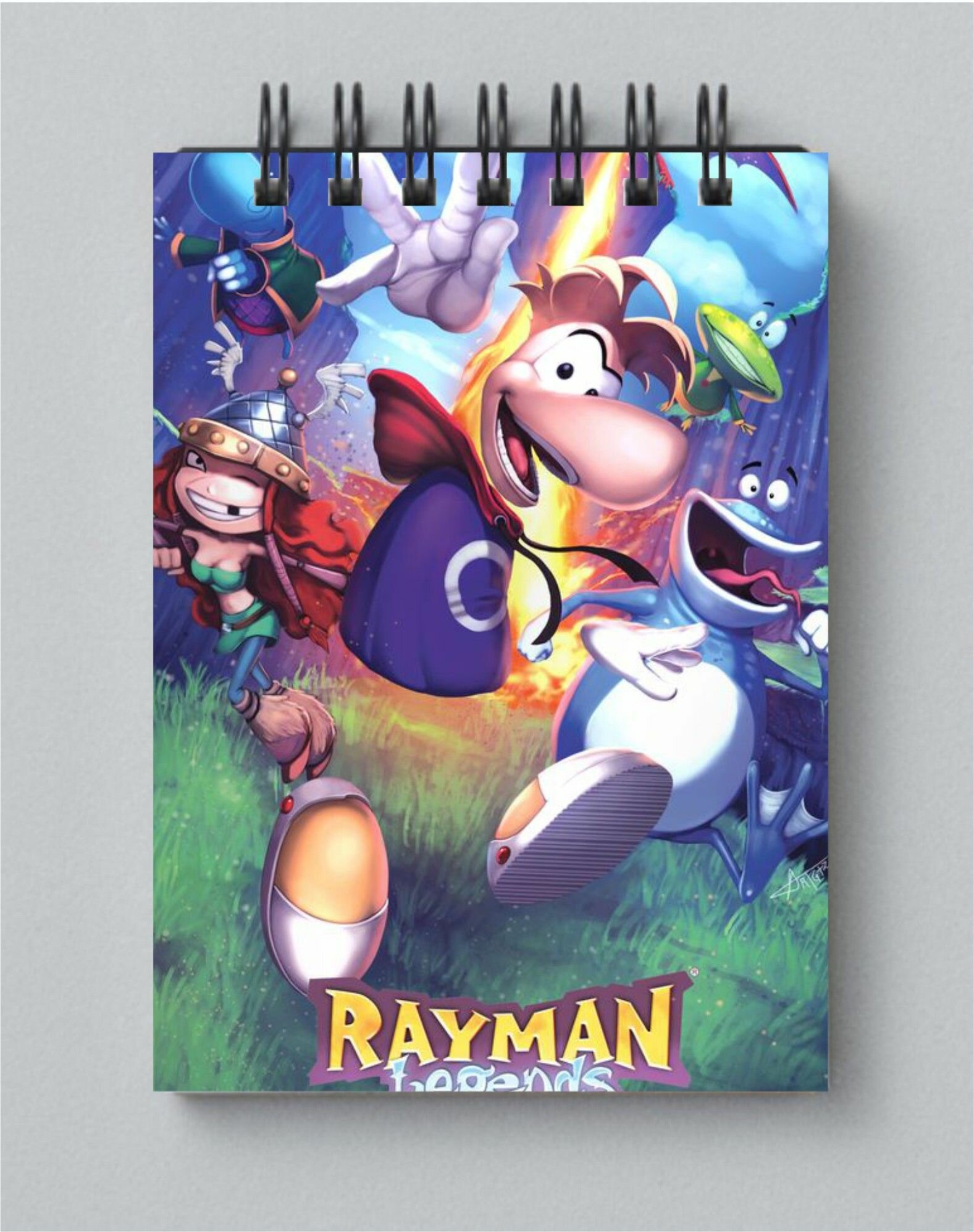 Блокнот формата А6 "Рэйман", Rayman