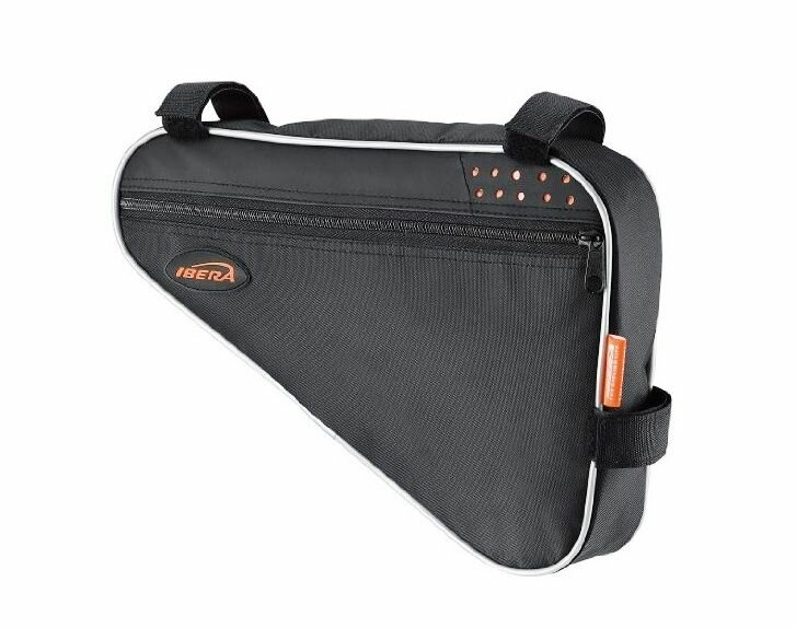 Внутрирамная сумка для велосипеда Ibera IB-FB1M. Размер: 20х30х6 см. 1 отделение.