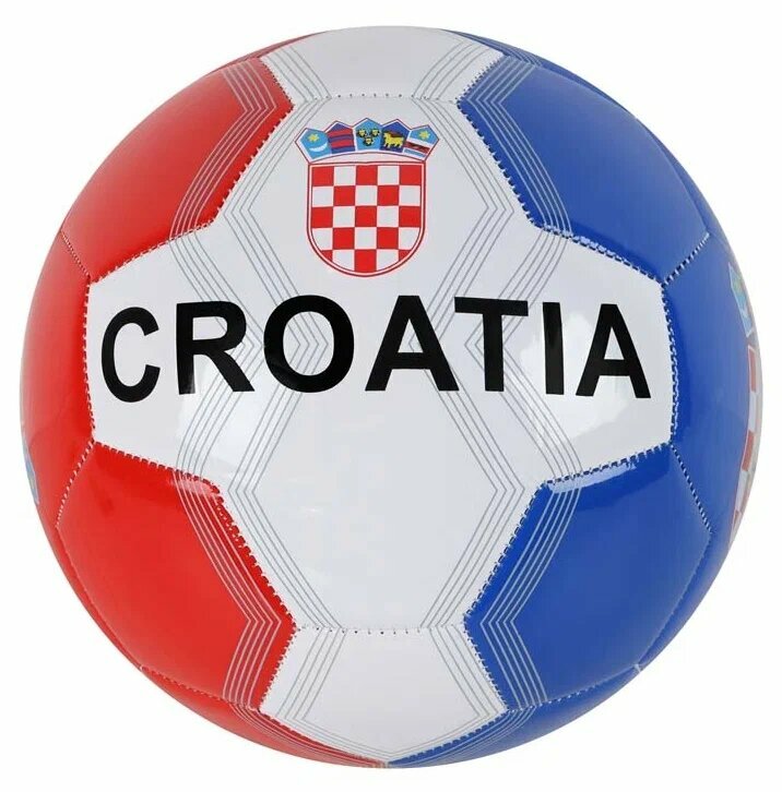 Детский футбольный мяч Чемпионов Мира Хорватия 5 размер / Мяч футбольных команд для детей
