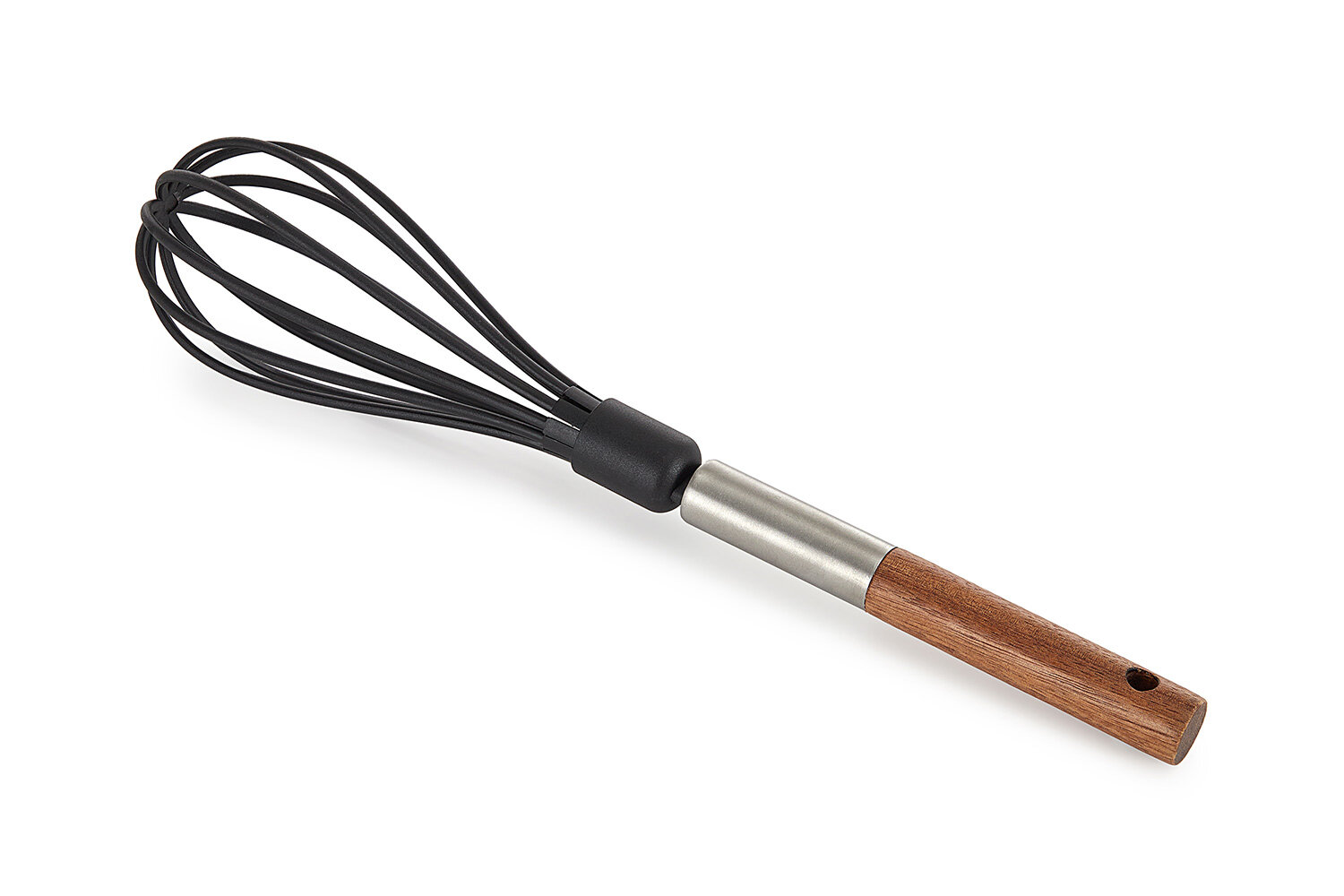 BERKRAFT Walnut венчик из дерева грецкого ореха для взбивания теста и кремов