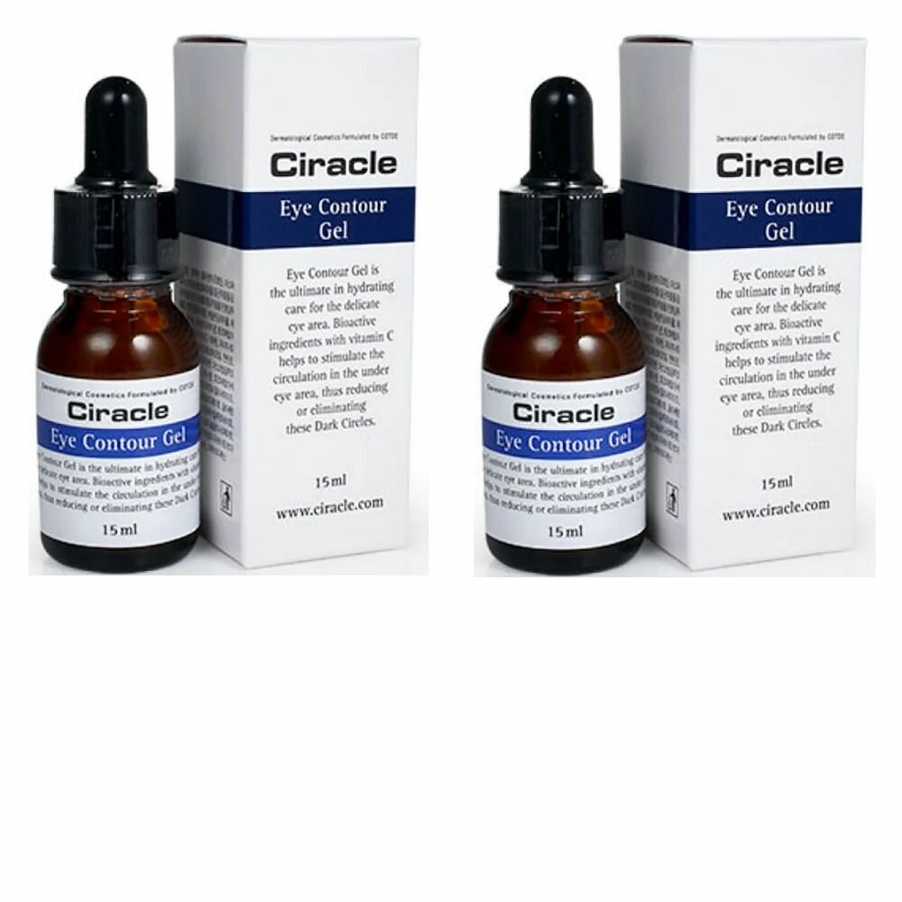 Ciracle Гель для кожи вокруг глаз Eye Contour Gel, 15 мл, 2 шт