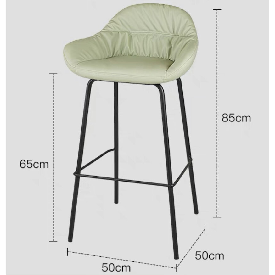 Барный стул Finley (Мягкое сиденье / 65см / цвет оливковый)