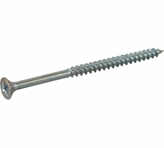 Саморезы СУ-Б универсальные 5х120мм, 8шт. белый цинк, ЗУБР