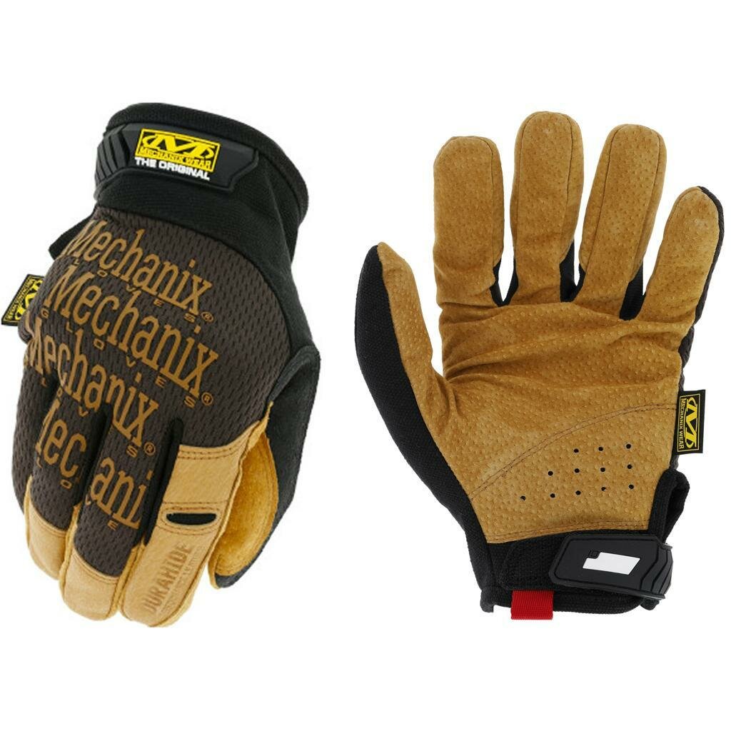 Перчатки Mechanix кожаные Original, коричневый / XL