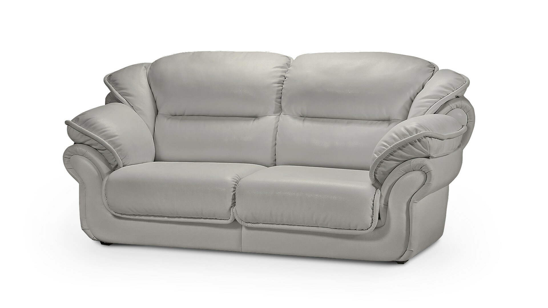 Диван Адажио Madras Грей NEW 220x110x103 см, серый , нераскладной GOODFORM