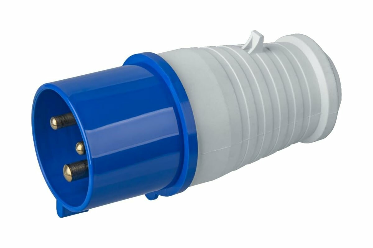 Navigator 14 287 NCA-SR023-32-220 переносная вилка 32А 2P+PE IP44 14287 для монтажа