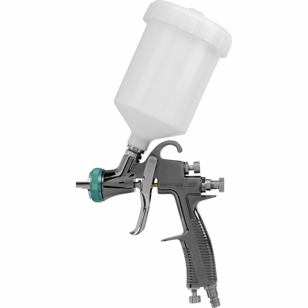 Краскораспылитель STELS AG 950 LVLP профессиональный, гравитационного типа, сопло 1.5 мм 57367 для проведения окрасочных