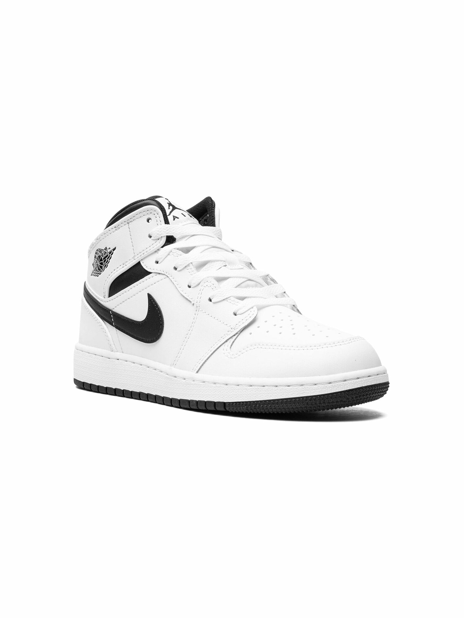 Кроссовки Air Jordan 1 Mid White/Black