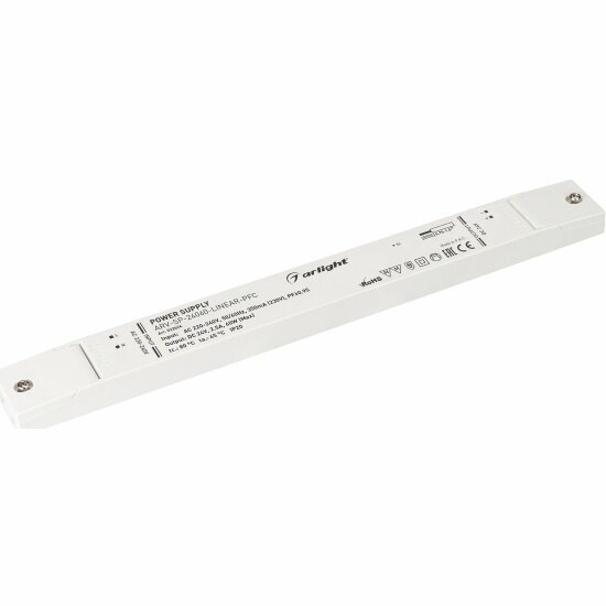 Блок питания Arlight ARV-SP-24060-Linear-PFC 24V 60W 20 IP 2,5A 032624