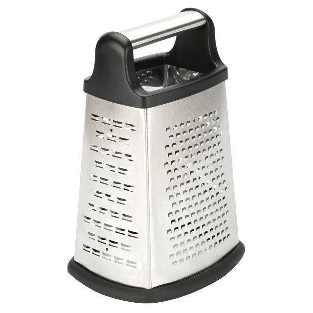 Терка ATTRIBUTE Razor 4-х гранная универсальная без поддона нерж. сталь, пластик