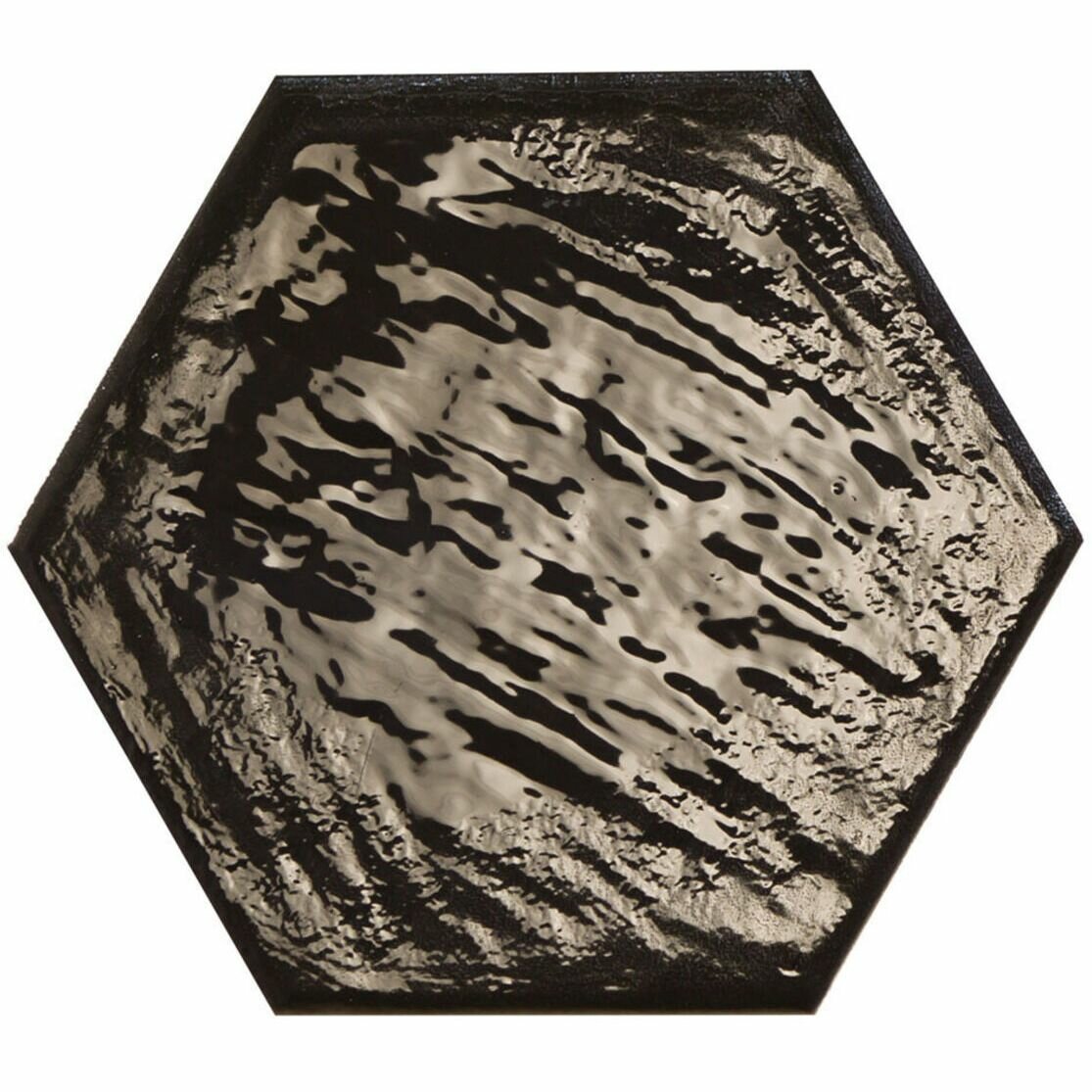 Керамогранит Prissmacer (Приссмасер) Rain Nero Hex 19,8х22,8 см (78803266)