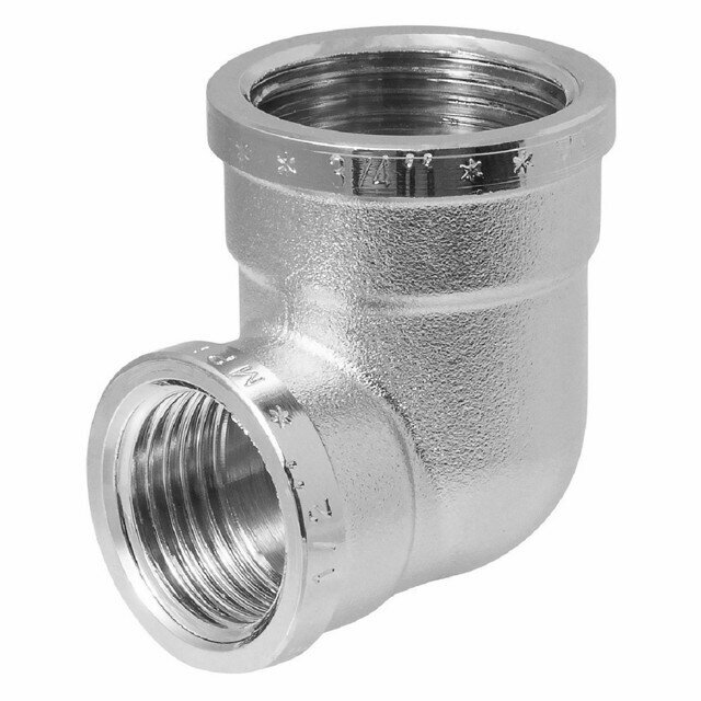 Угольник переходной MPF 3/4"х1/2" ВР/ВР латунь резьба