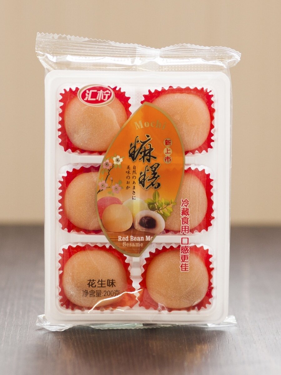 Моти с начинкой адзуки