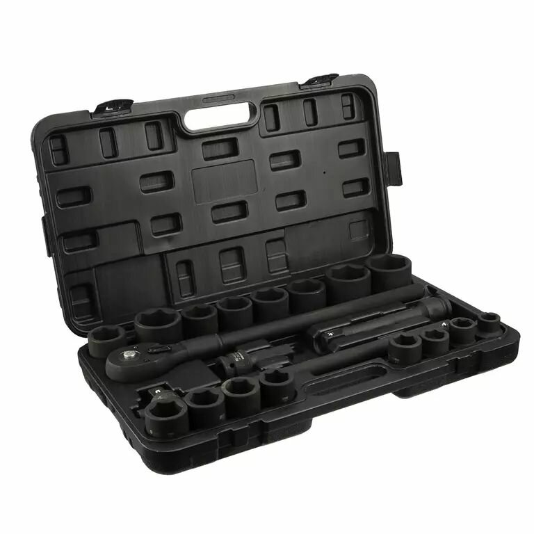 Набор ударных головок дюймовых 3/4", 56 мм, 20 пр, 3/4" 2" GARWIN PRO 626551-20