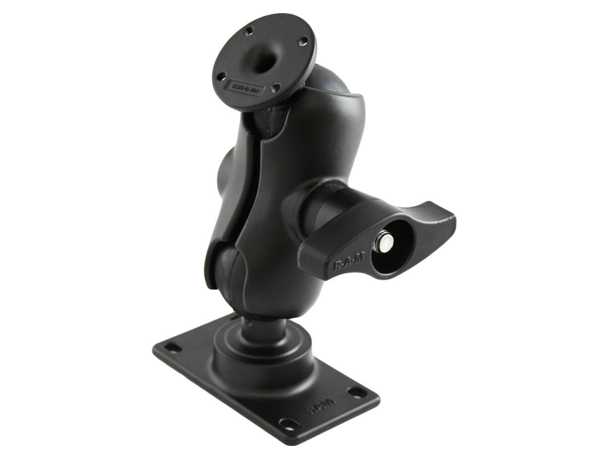RAM-D-101U-C-243 крепление RAM Короткая муфта 129 мм площадки, шары 57 мм (2,25")
