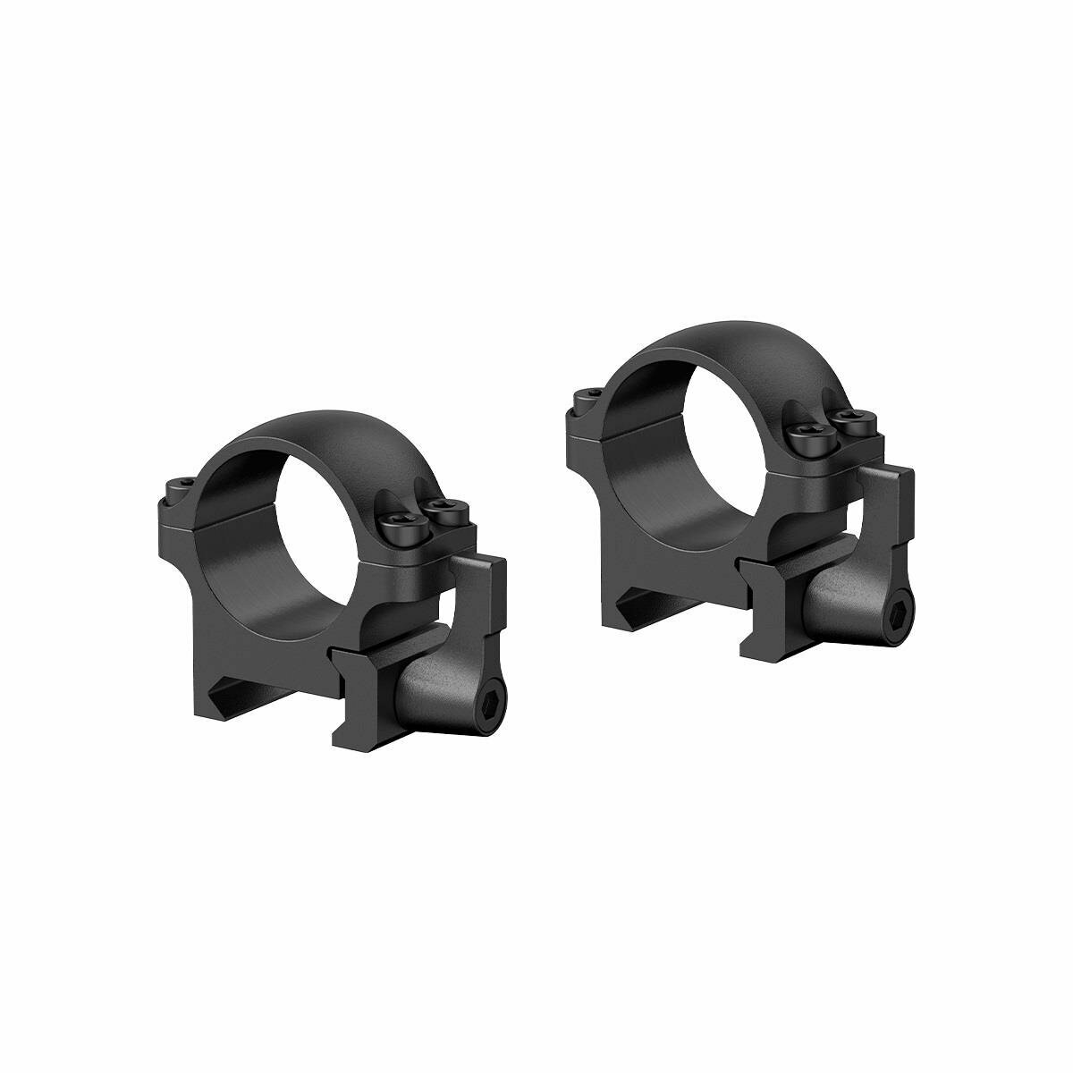 Быстросъемные Кольца Vector Optics, Стальные, D25,4Мм, Weaver, Низкие, h19Мм, (Xasr-Sq01) Рычажные