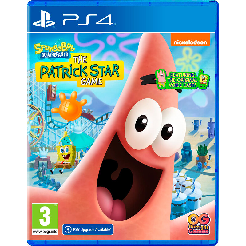 Игра SpongeBob SquarePants: The Patrick Star Game (английская версия) для PS4