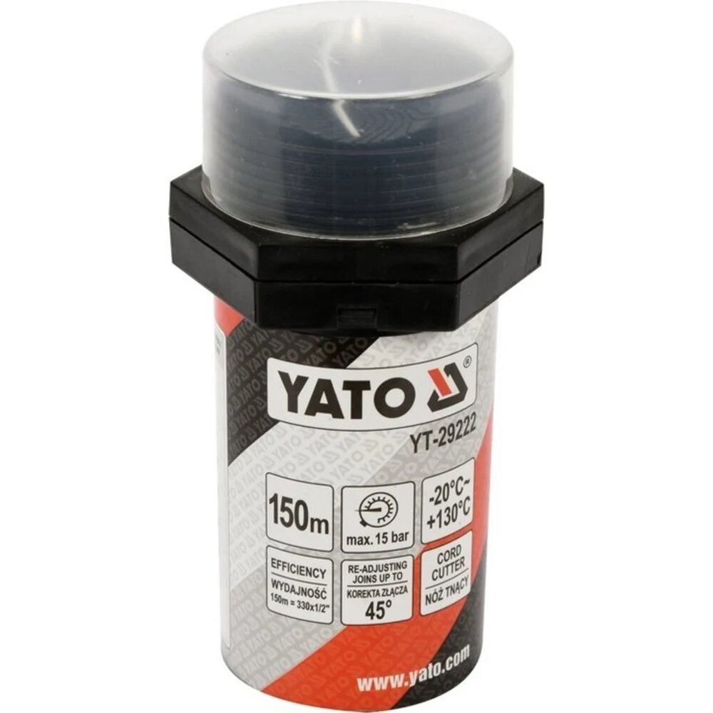 Нить для герметизации резьбы YATO YT-29222, полиамидные волокна, для систем водоснабжения и отопления