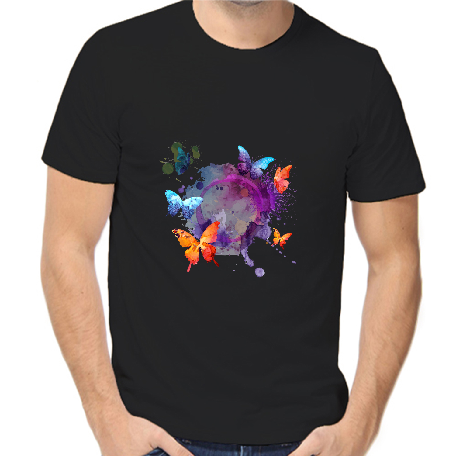 Футболка бабочка 26