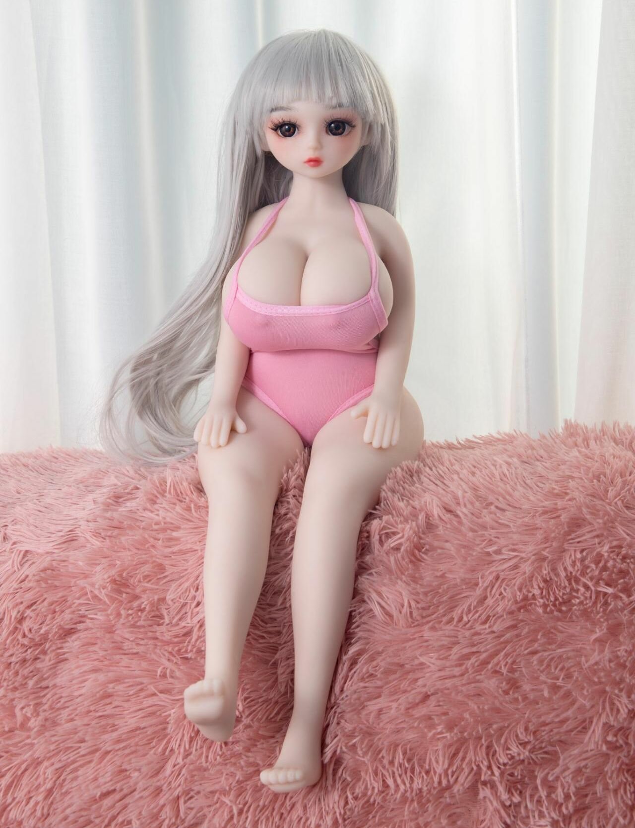 Реалистичный мужской мастурбатор с вагиной и грудью, Секс-игрушка в стиле аниме 18+