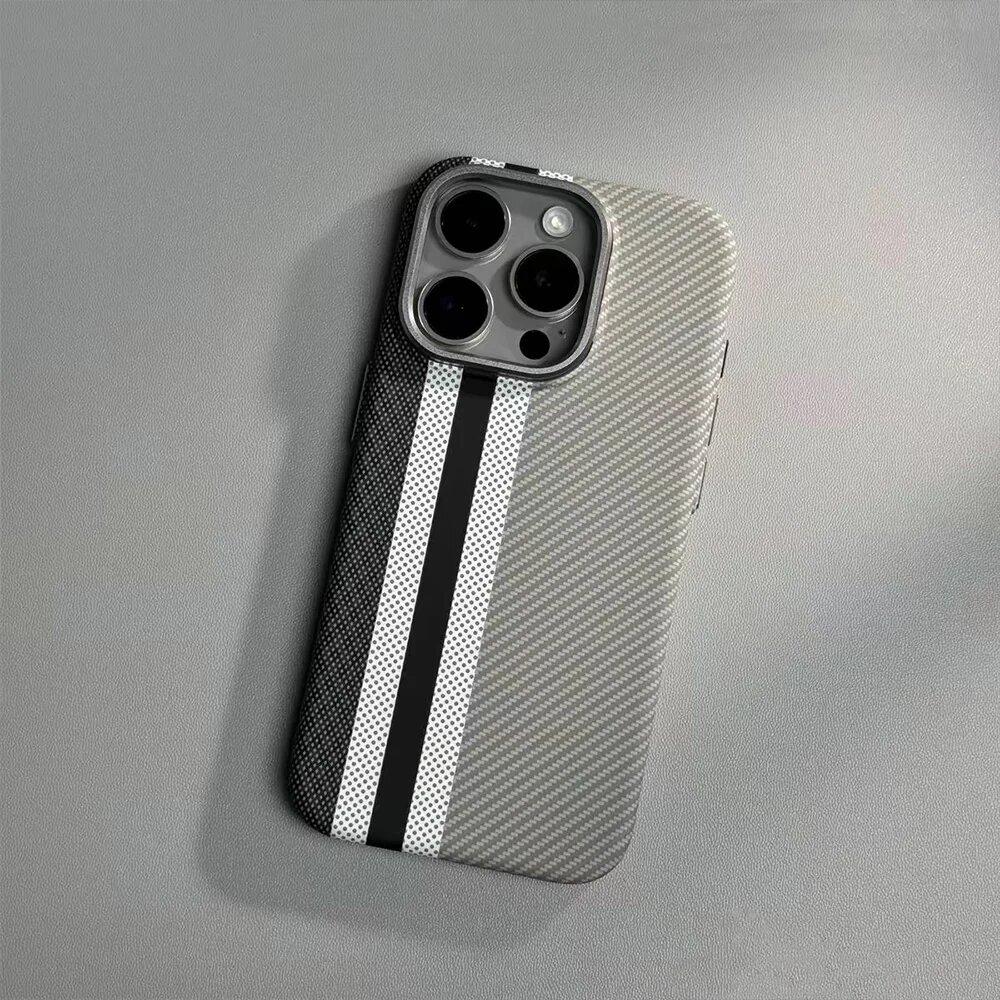 Серый чехол для iPhone 15 Pro Max, A02, For iPhone 15Pro Max