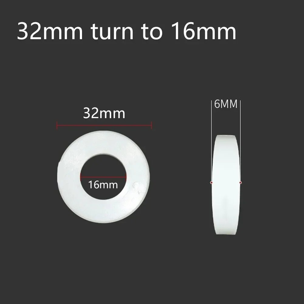 Алмазный шлифовальный круг, кольцо с отверстием, инструменты для замены угловой шлифовальной машины, пластиковая шайба для преобразования диаметра, запасная часть 32 turn to 16mm
