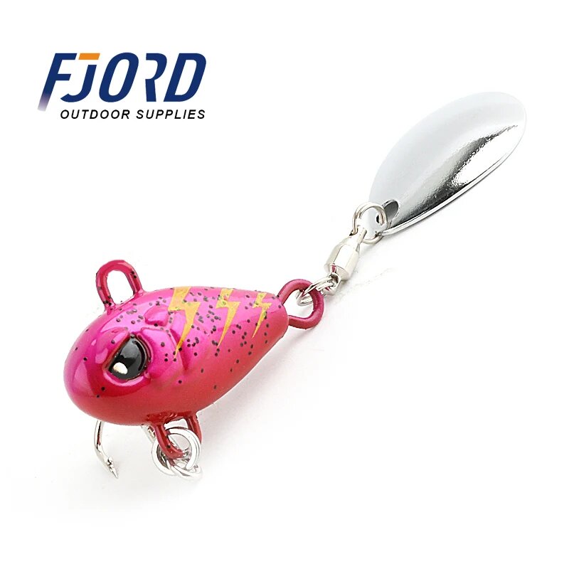 FJORD Tail Spinner Baits блесна 7г 10,5г 14г 21г Розовый, 21g, color-5